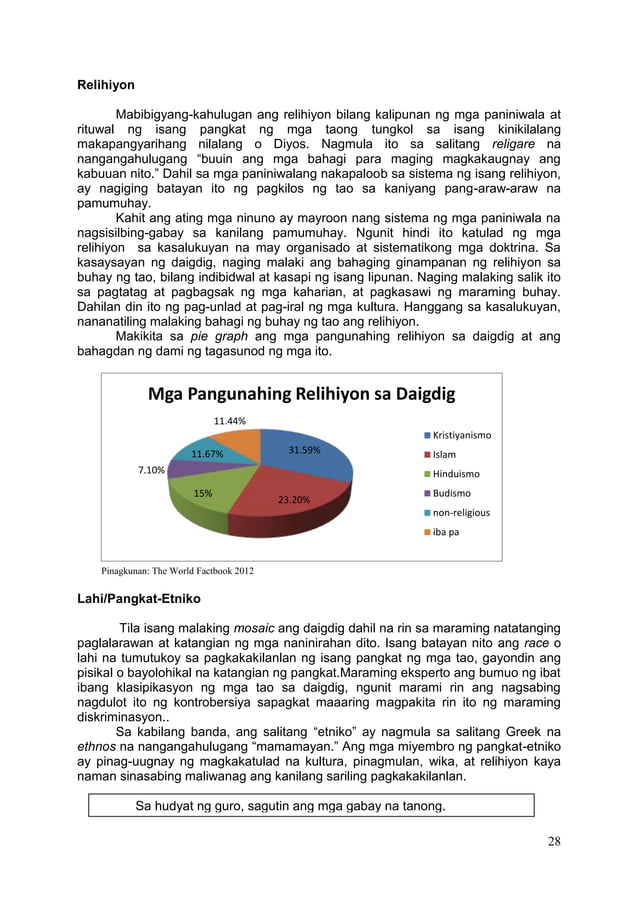 Grade 8 Learning Module in Araling Panlipunan - Complete | PDF