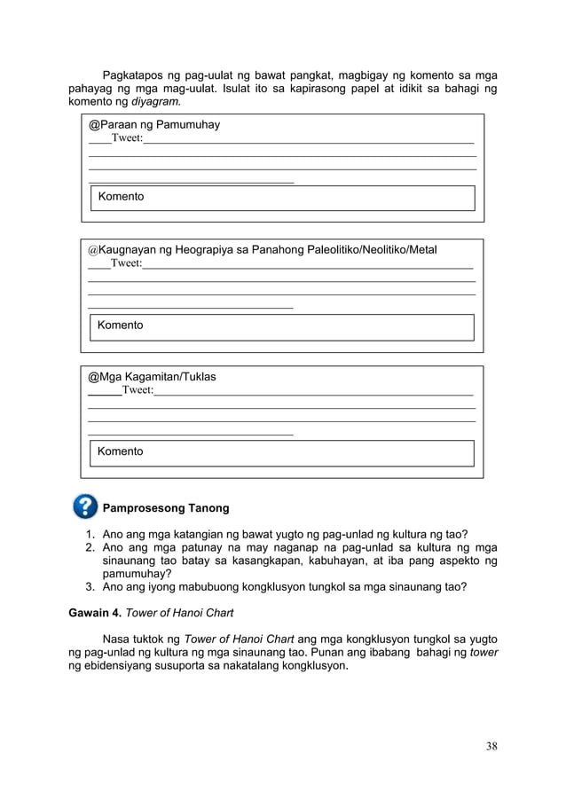Grade 8 Learning Module in Araling Panlipunan - Complete | PDF