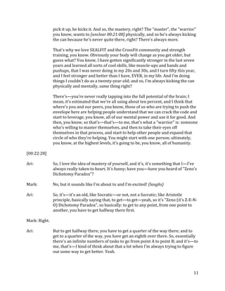 Mark divinesealfit transcript | DOCX