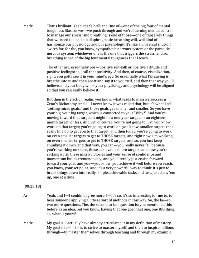 Mark divinesealfit transcript | DOCX