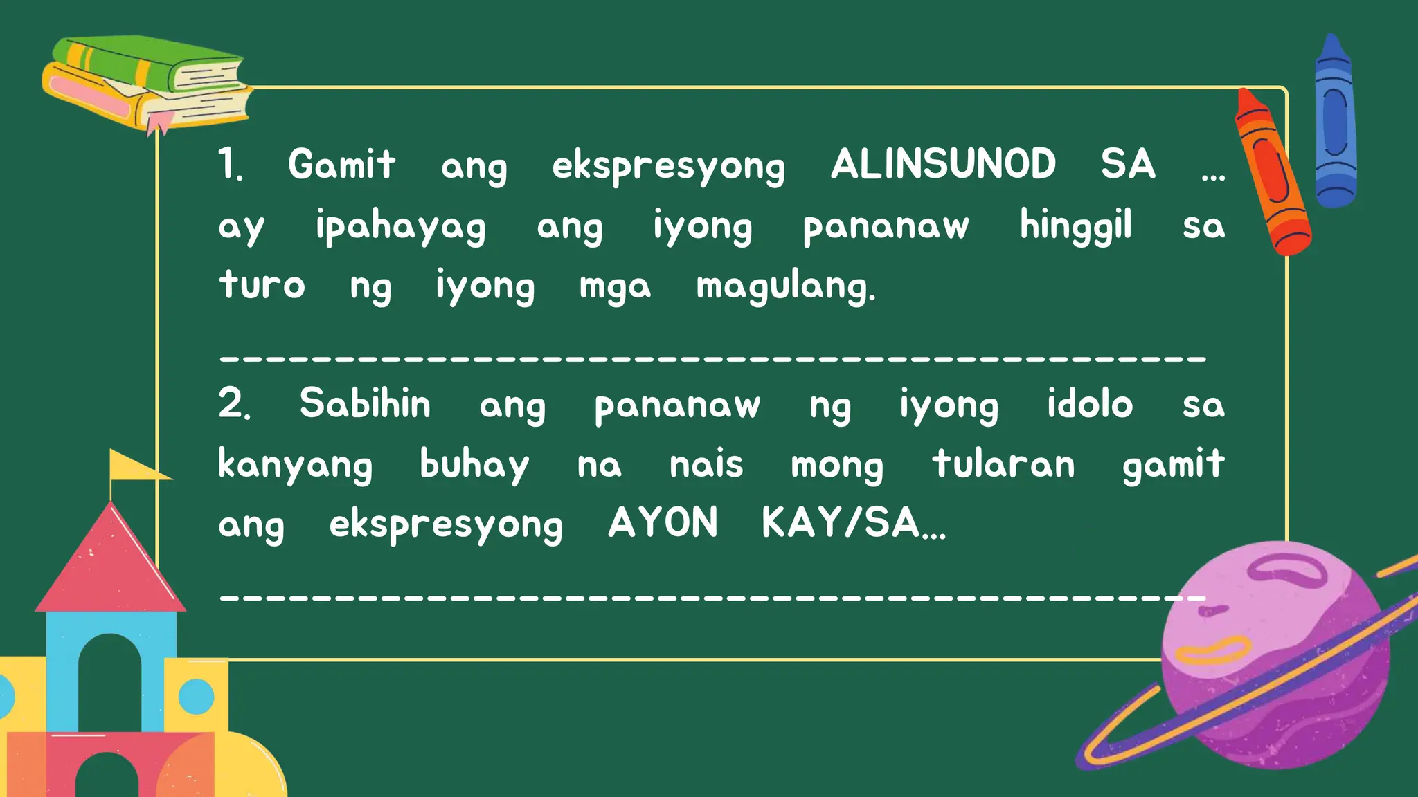 8 ARALIN 10 Ekspresyon sa Pagpapahayag ng Konsepto o Pananaw.pptx