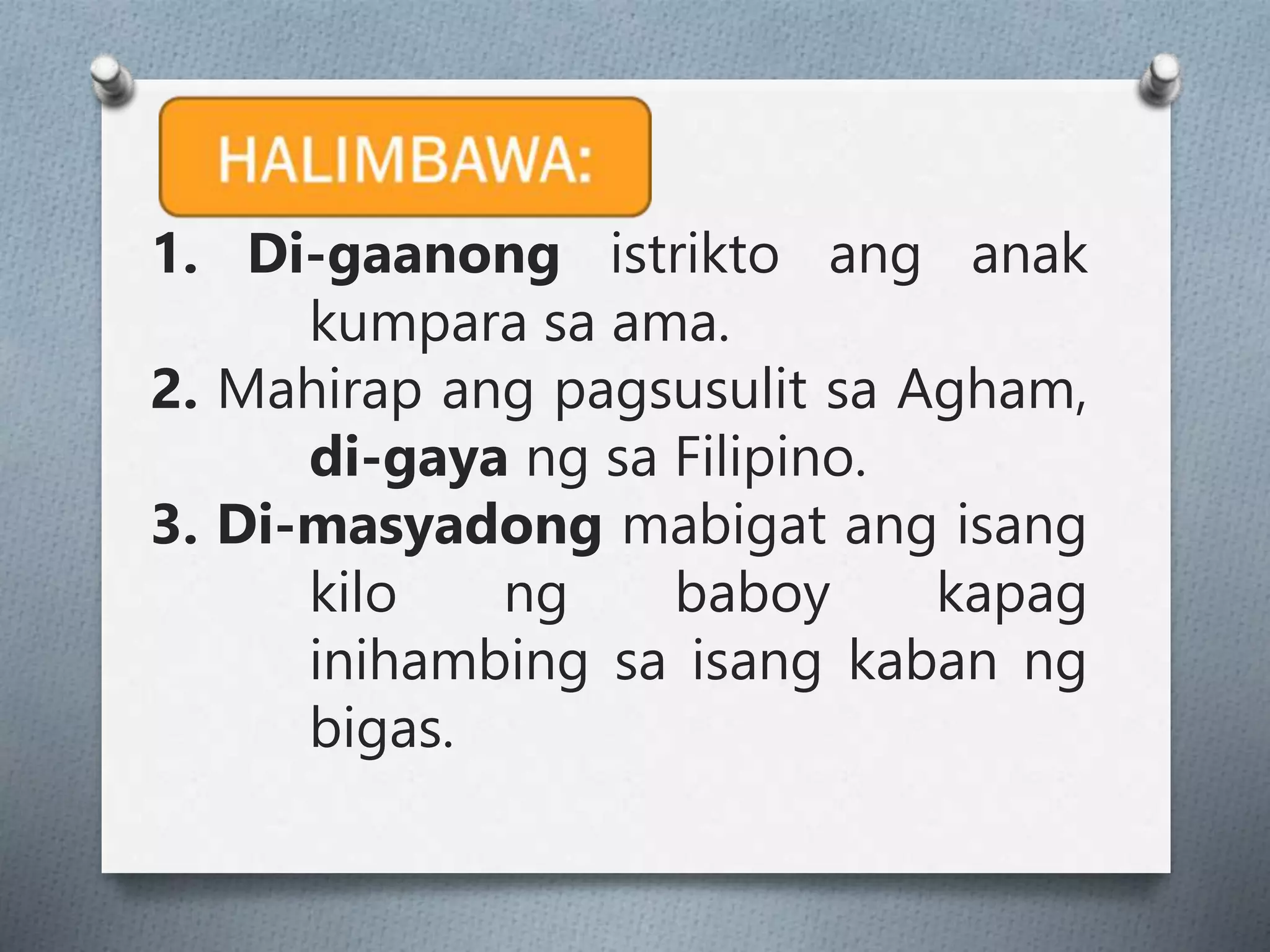 8 ARALIN 1 Pang-Uri at Mga Kaantasan Nito.ppt