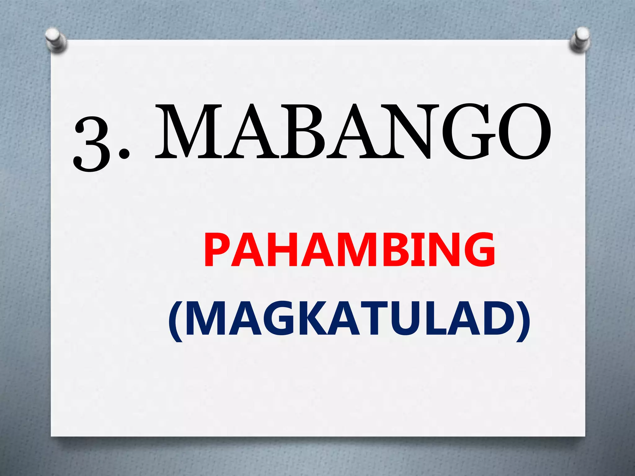 8 ARALIN 1 Pang-Uri at Mga Kaantasan Nito.ppt