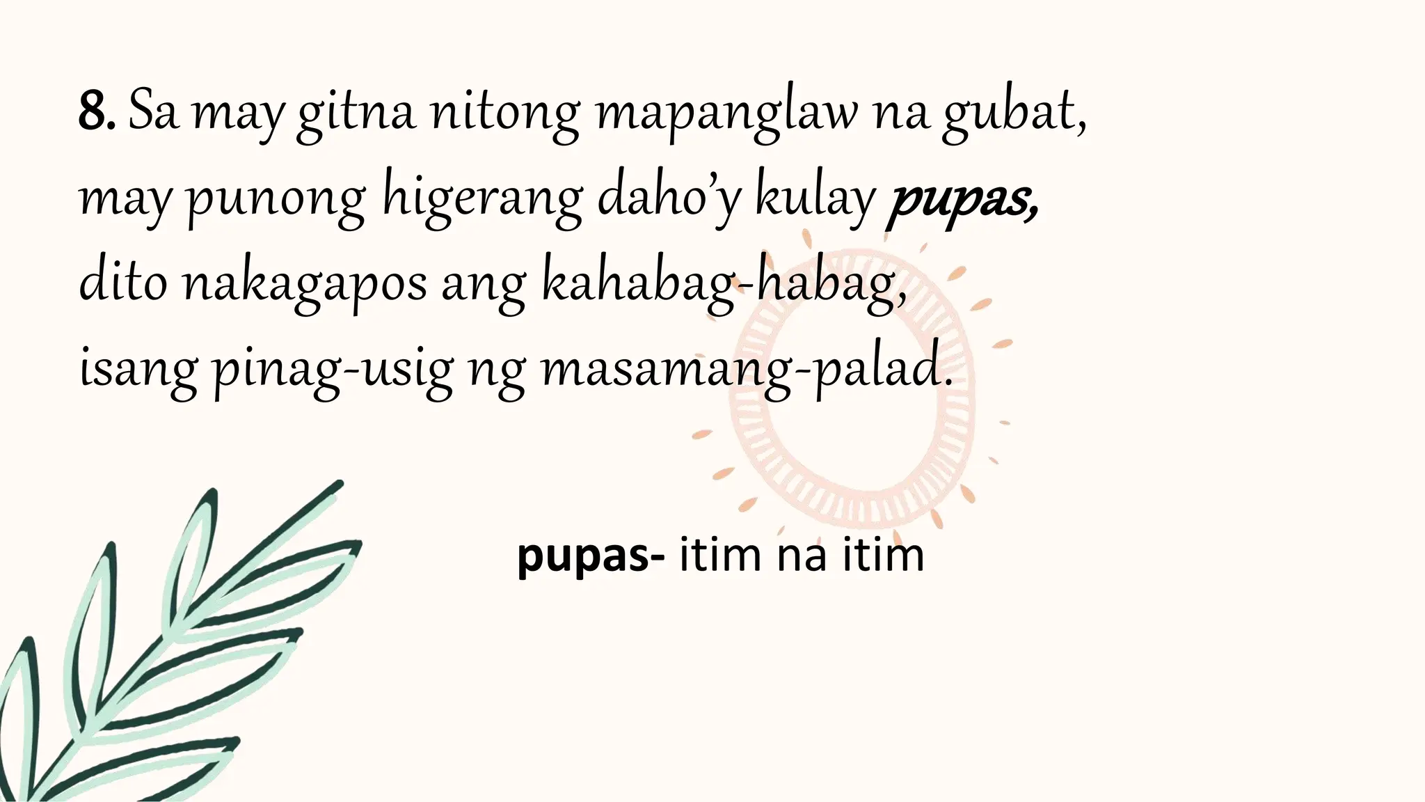 8 ARALIN 2 Mga Hinagpis ni Florante.pptx