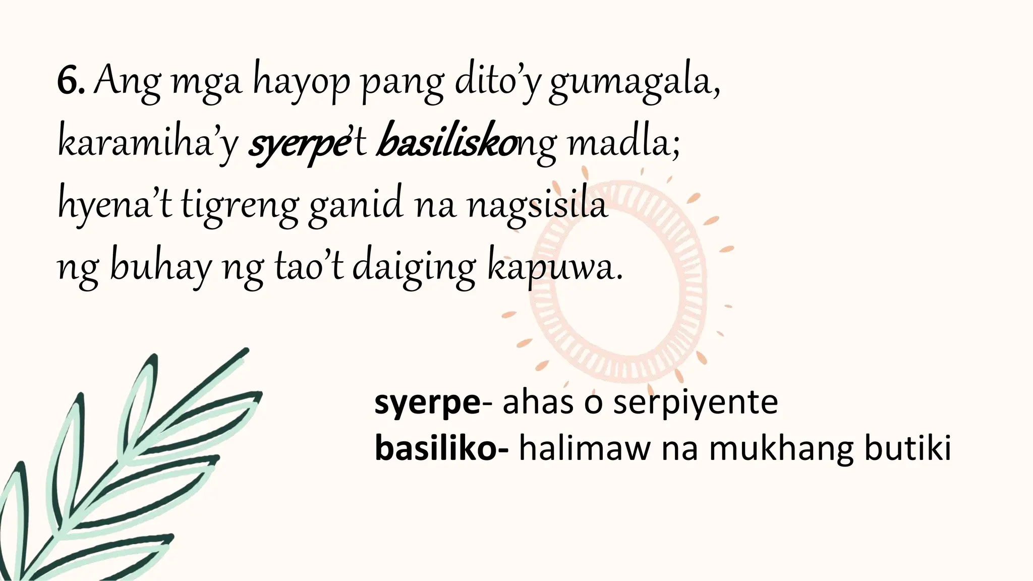8 ARALIN 2 Mga Hinagpis ni Florante.pptx