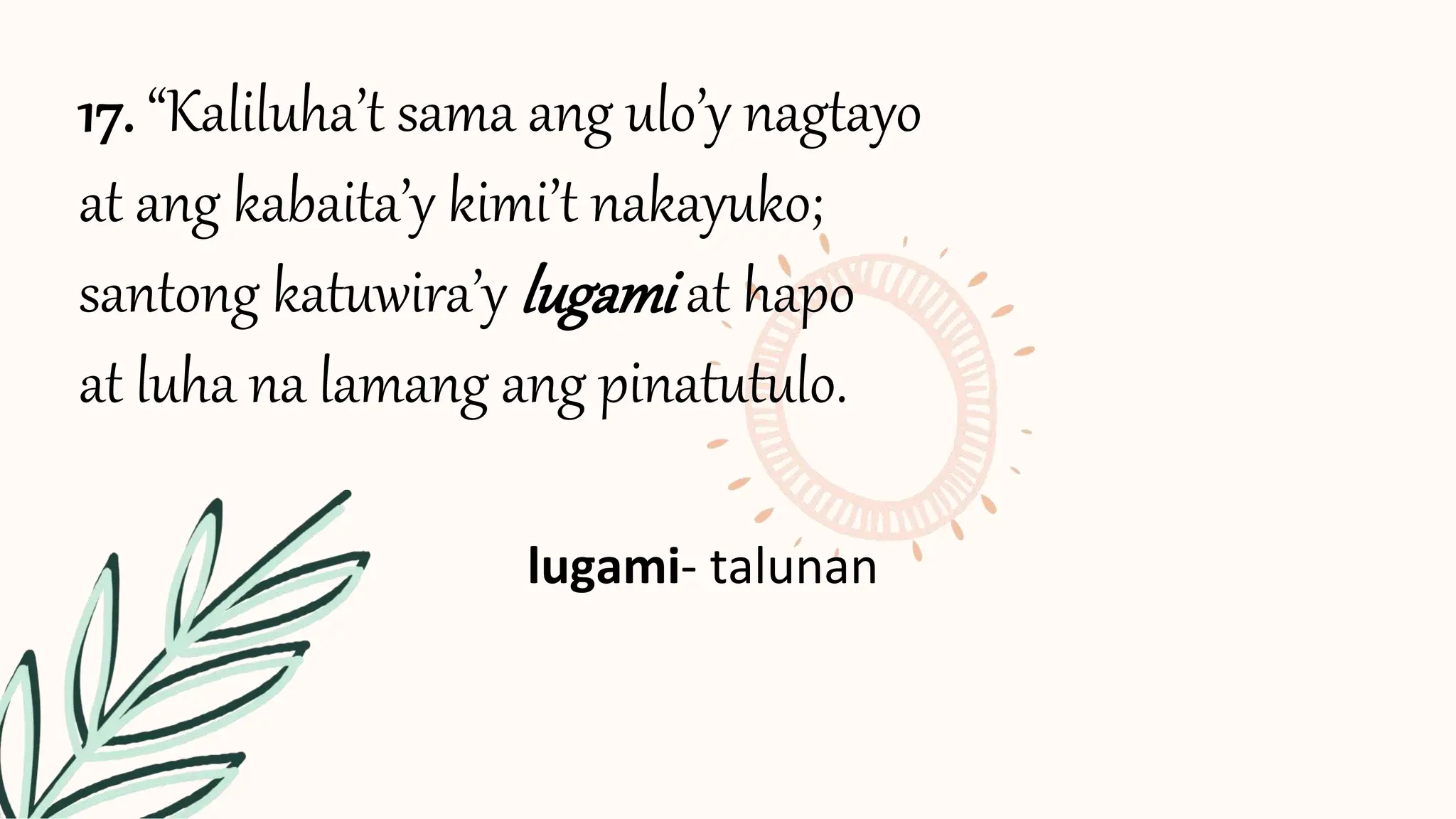 8 ARALIN 2 Mga Hinagpis ni Florante.pptx