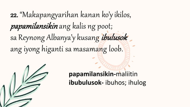 8 ARALIN 2 Mga Hinagpis ni Florante.pptx