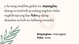 8 ARALIN 2 Mga Hinagpis ni Florante.pptx