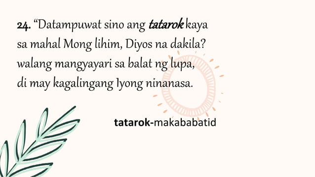 8 ARALIN 2 SAKNONG 1-25 (MGA HINAGPIS NI FLORANTE).pptx