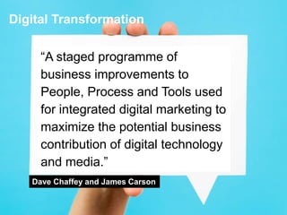Digital transformation steps for business | PPTX