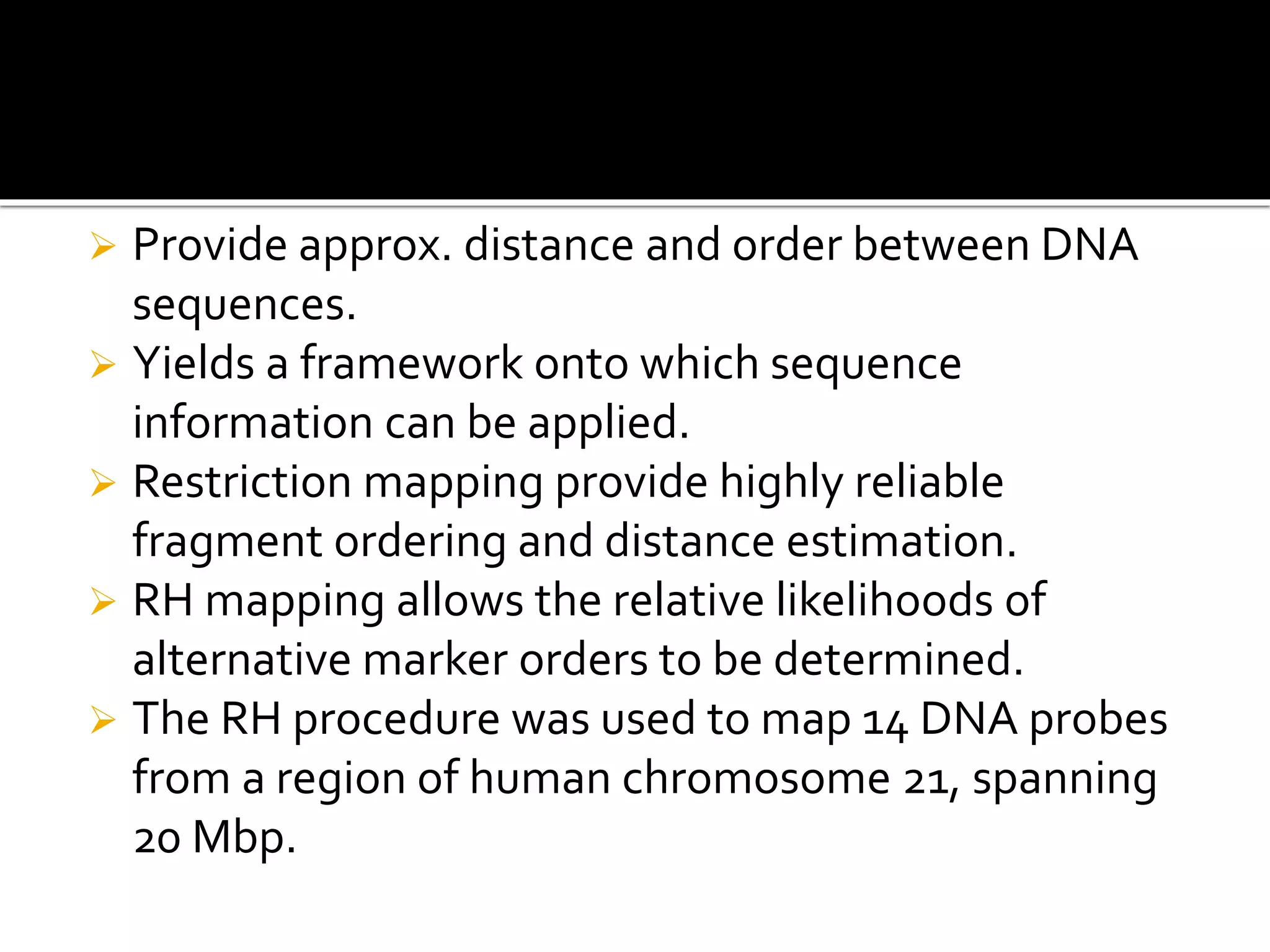 PHYSICAL MAPPING STRATEGIES IN GENOMICS | PPTX