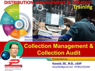 Collection Management & Collection Audit _Training "DISTRIBUTION ...