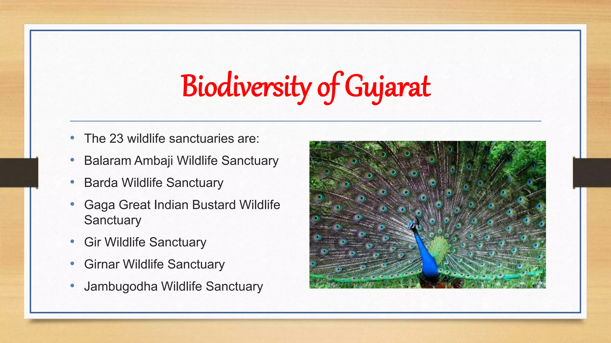 Biodiversity, Biodiversity of Chhattisgarh, Biodiversity of Gujarat | PPTX