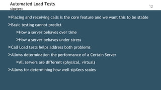 SIPfoundry CoLab 2013 - sipXecs Cloud Architecture (UCCS) | PPT