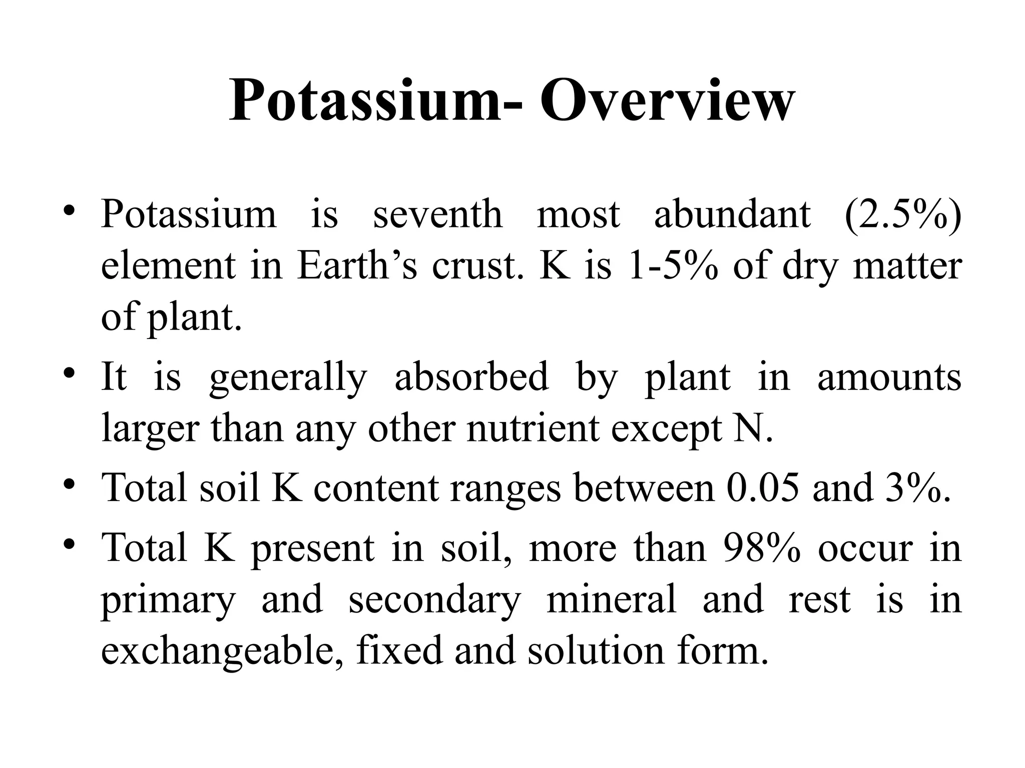 Phosphorus and Potassium Cycle topic of Soil science | PPTX