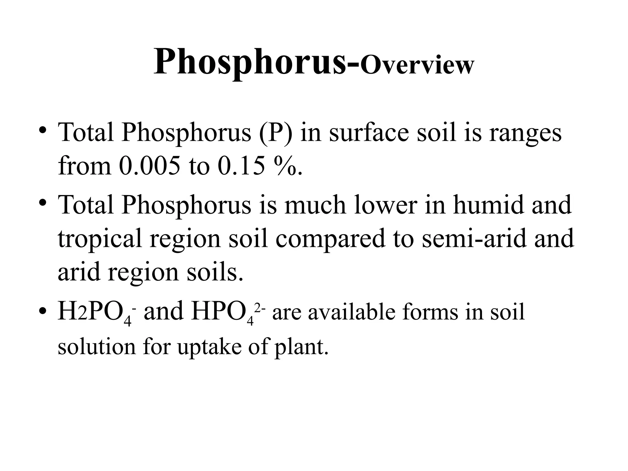 Phosphorus and Potassium Cycle topic of Soil science | PPTX
