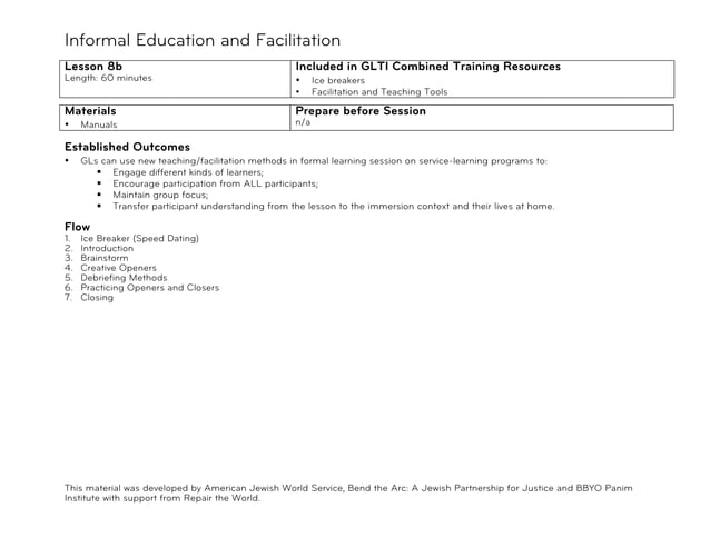 8b rotation - teaching techniques lesson plan and ub-d | PPT