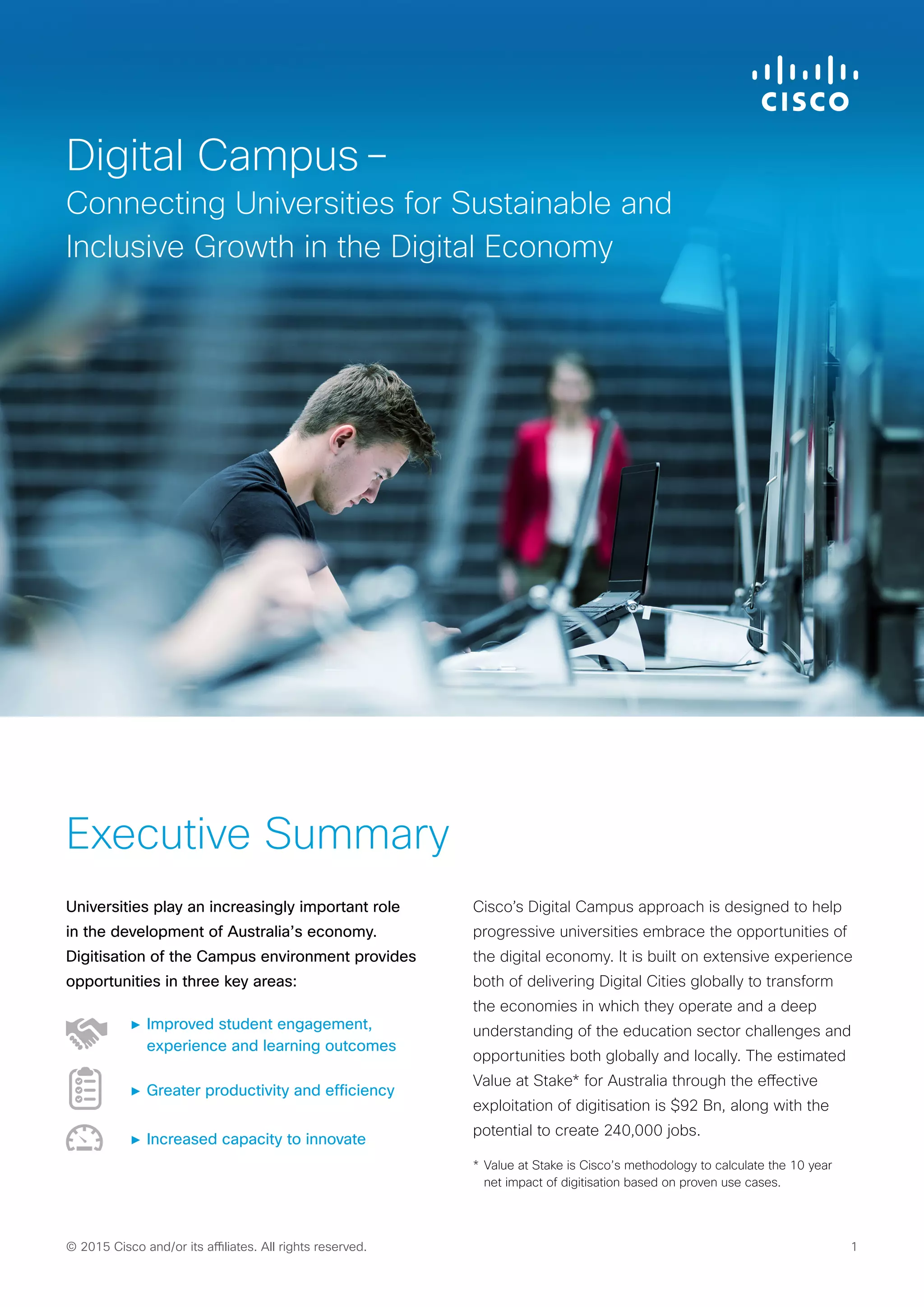 Cisco's Digital Campus Prospectus | PDF