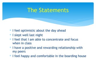 Check In Presentation 2016 David Pyman | PPT