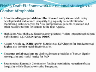 ENAR Steering Group Meeting Final draft | PPT