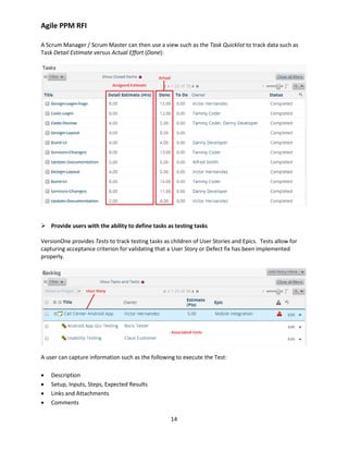 Sample Request for Information (RFI) Document | PDF