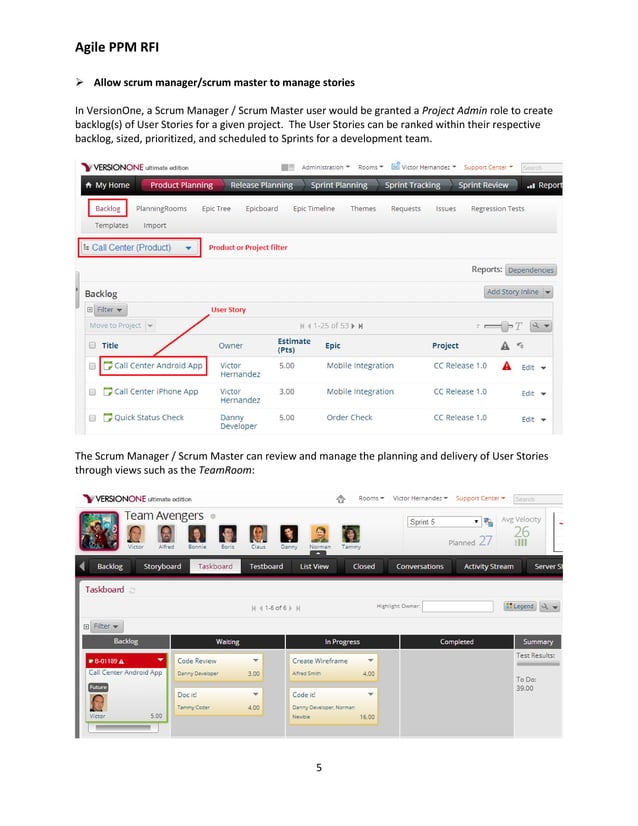 Sample Request for Information (RFI) Document | PDF