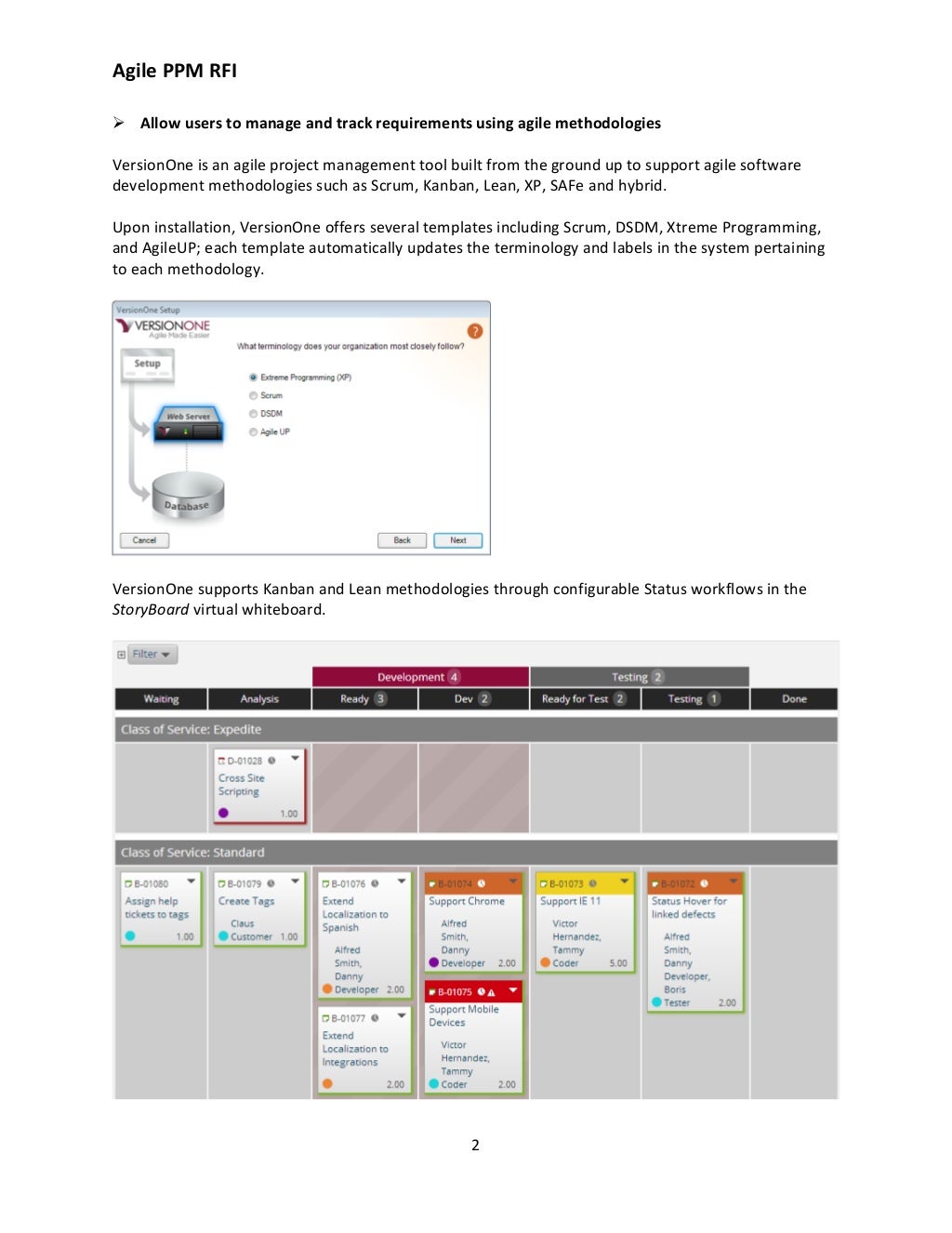 Sample Request for Information (RFI) Document