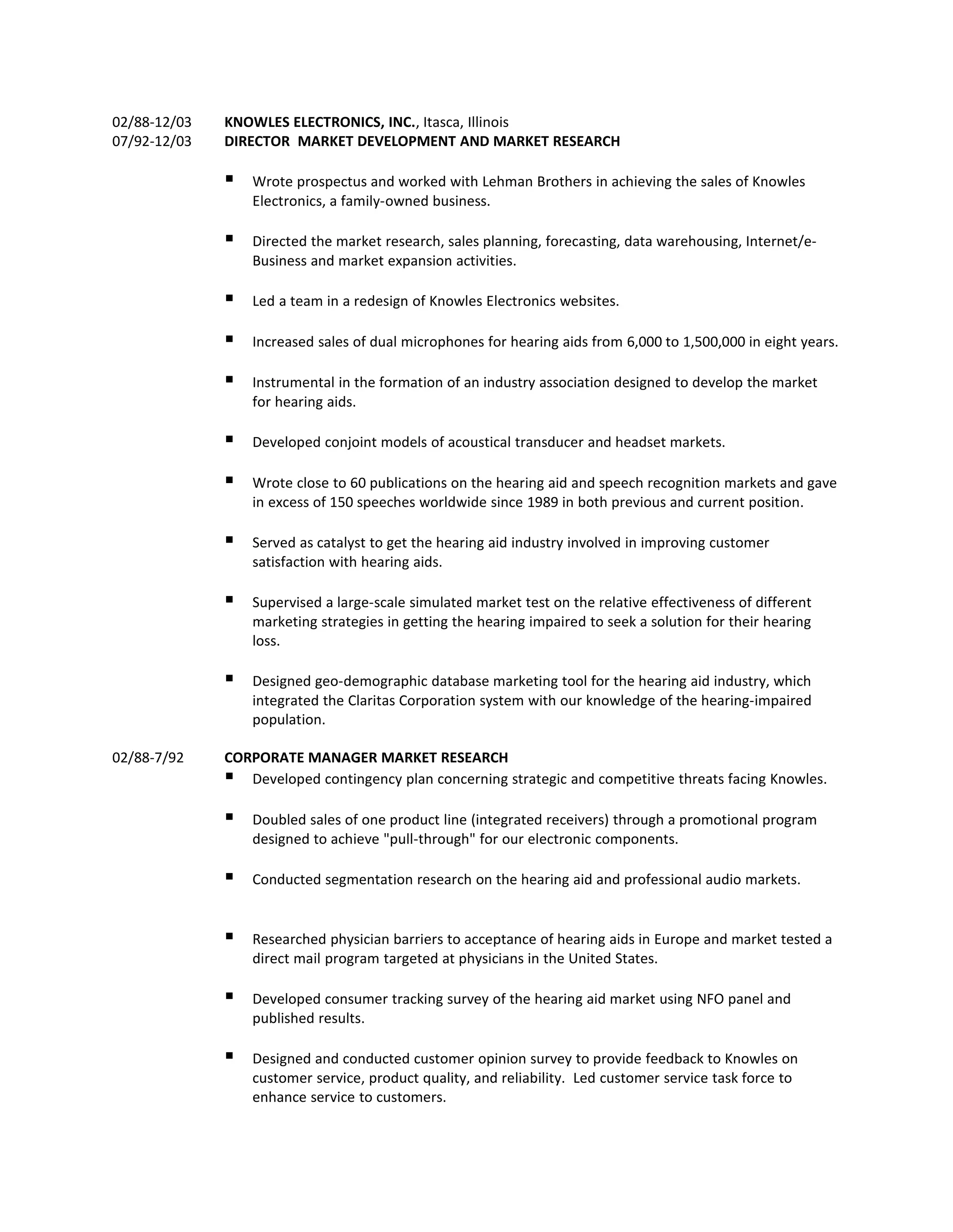 Kochkin - Resume | DOC