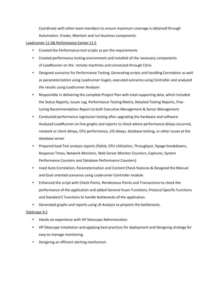 Joseph Inbaraj S 11+ years ALM Admin Resume | DOC