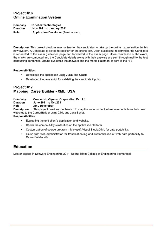 Manoj_Resume | PDF