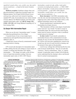 Dermatology Coding Alert Vol5 No2 2009 | PDF