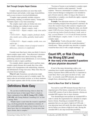 Dermatology Coding Alert Vol5 No2 2009 | PDF