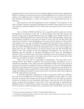 The Poor Relation | PDF