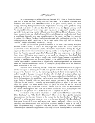 The Poor Relation | PDF