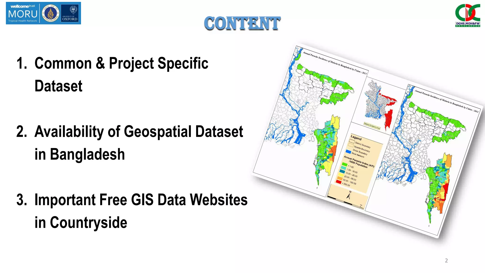 GIS Data Availability in Bangladesh_Final | PPT