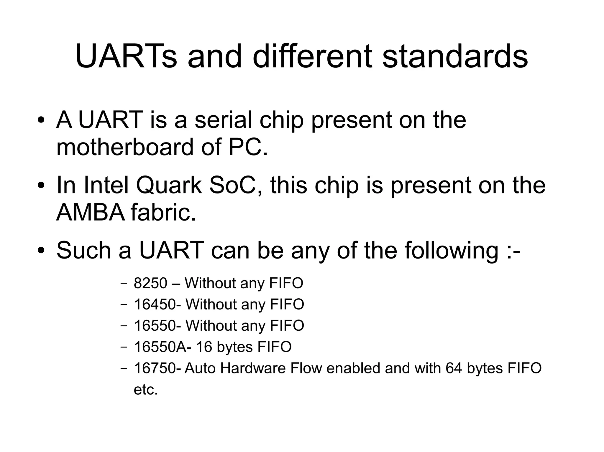 Intel Quark HSUART | ODP