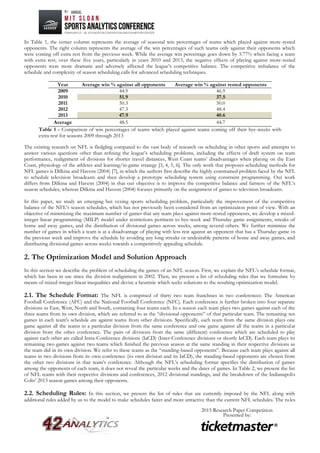 Niraj_Pandey_NFL_Scheduling | PDF