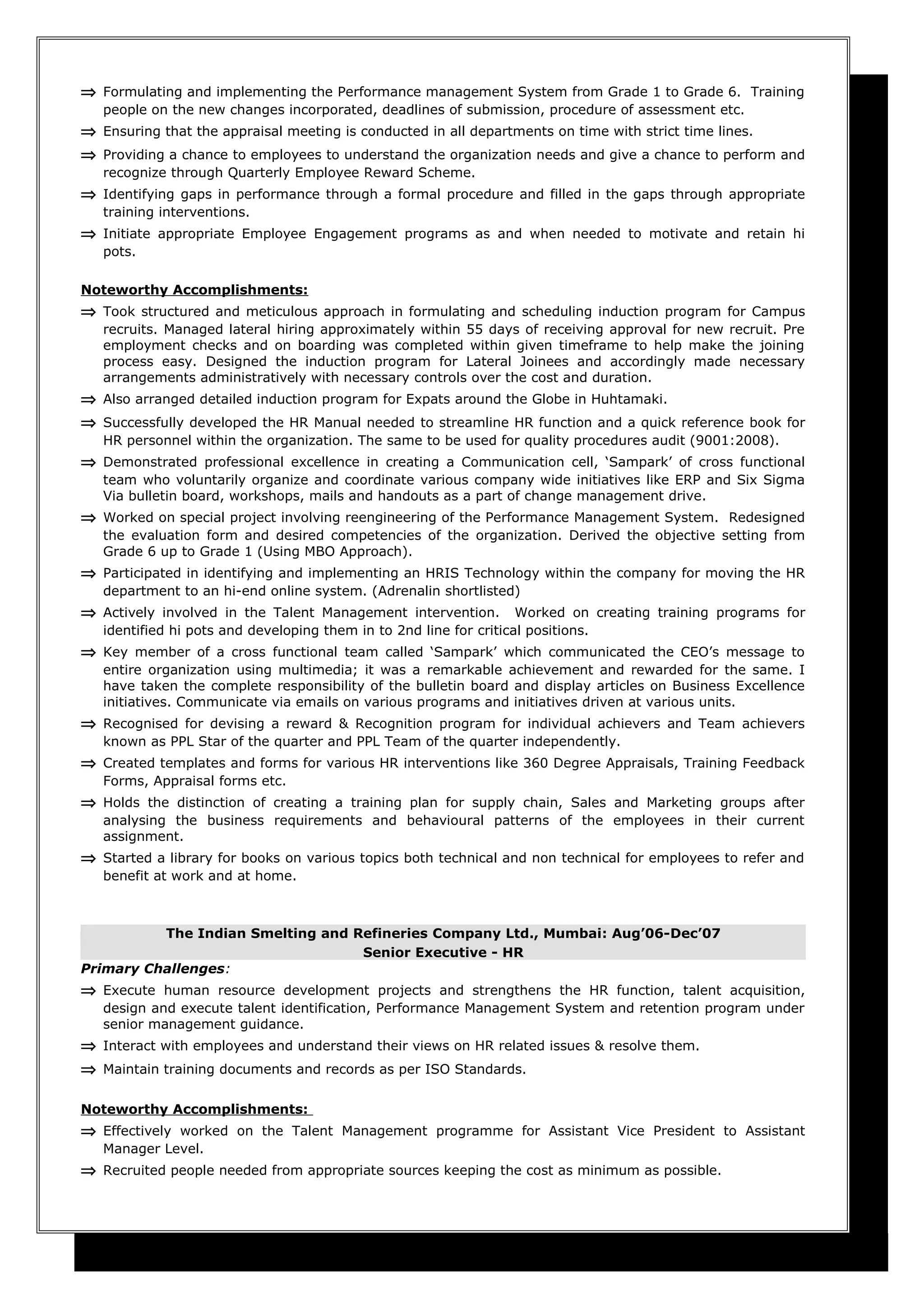 Vishal_Mate_CV | DOC