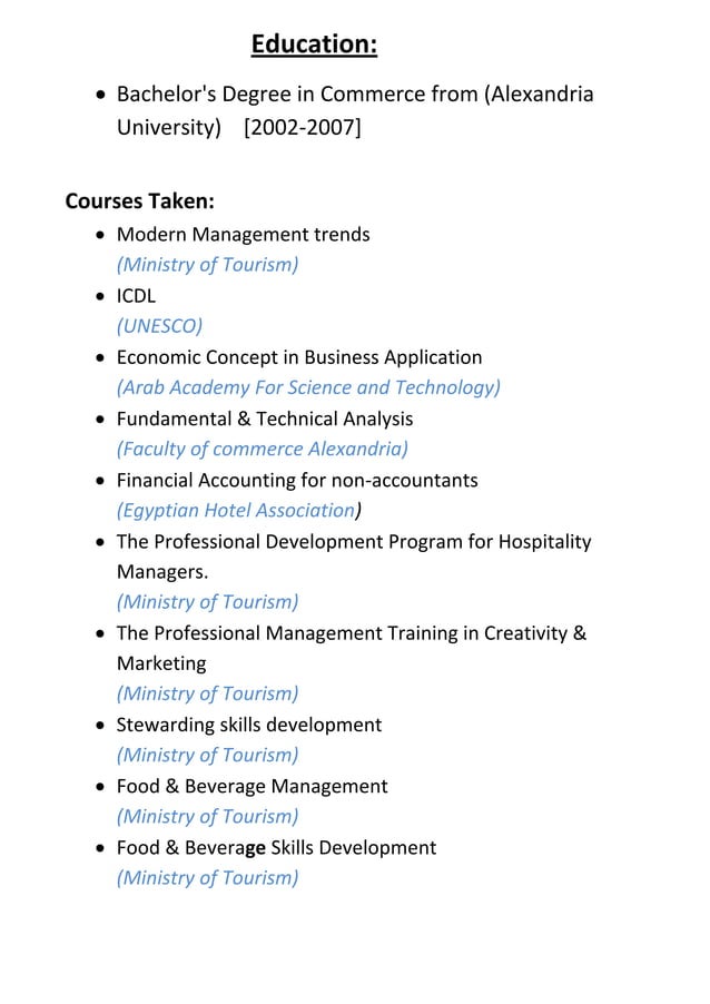 Magda Curriculum Vitae | PDF