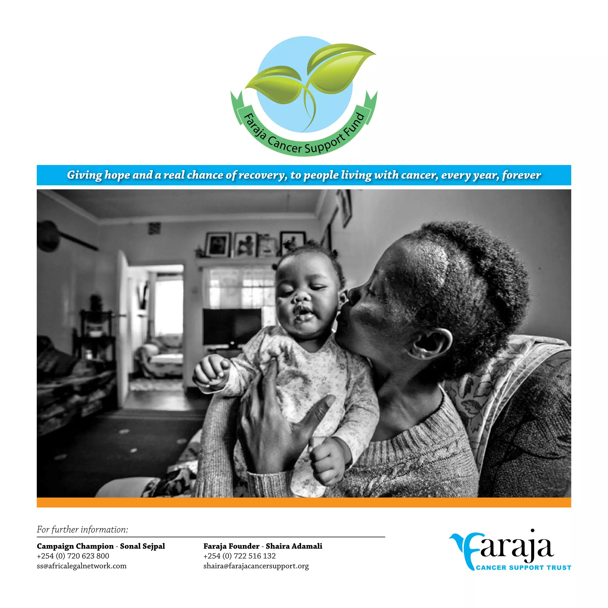 All about - Faraja Cancer Support Fund Brochure - Final | PDF