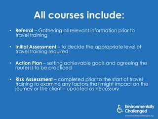 Travel Training Presentation | PPTX