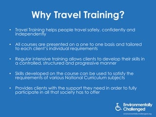 Travel Training Presentation | PPTX