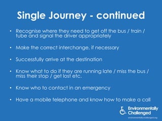 Travel Training Presentation | PPTX