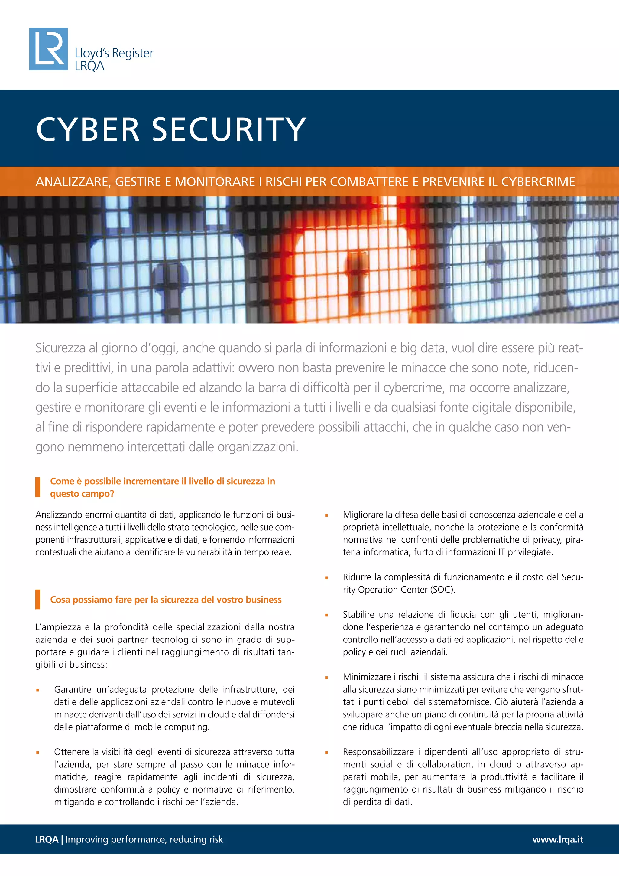 IT-brochure Cyber Security | PDF