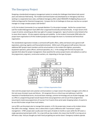 Project Management and ICS article | PDF
