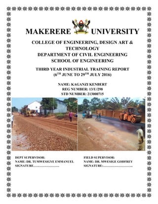 2016 internship report | PDF