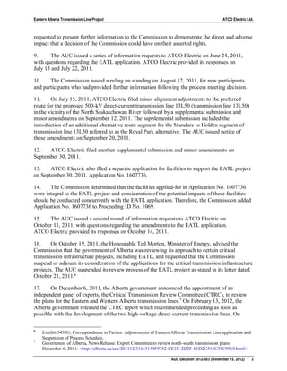 Eastern Alberta Transmission Line | PDF