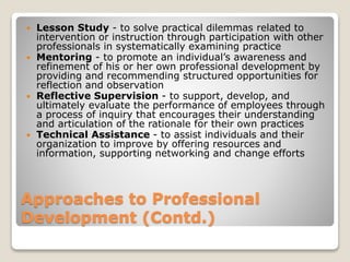IMPROVING FACULTY DEVELOPMENT | PPT