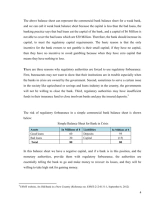 Banking Crises and Instruments to Deal With Them (1) | PDF