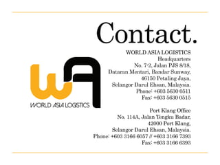 World Asia Logistics Profile | PPT